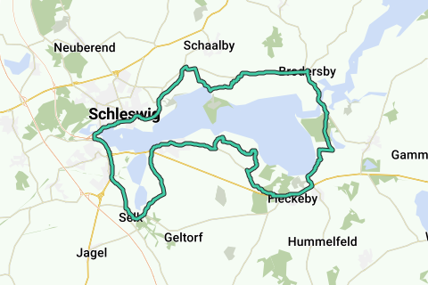 Radtouren rund um die Schlei - Freizeit Fahrradroute | RouteYou