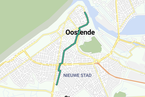 Oostende - Wandelroute | RouteYou