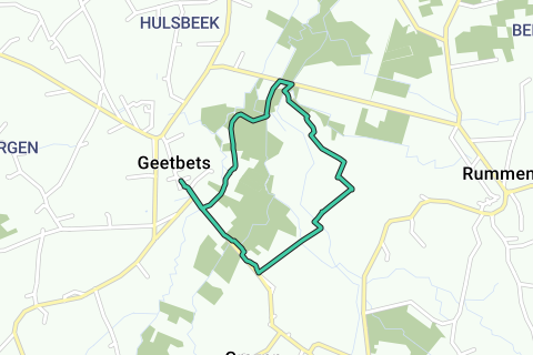 Geetbets -Aronst hoek - Recreatieve wandelroute | RouteYou