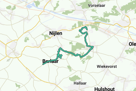 Berlaar > Bouwel - Wandelroute | RouteYou