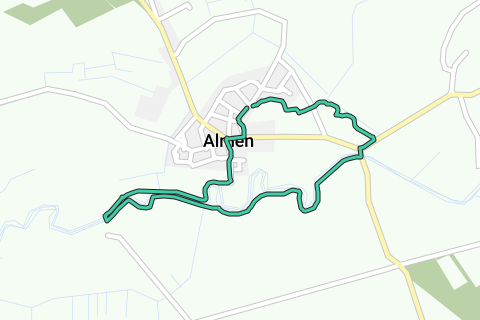 A1 Rondje langs de berkel Almen - Wandelroute | RouteYou