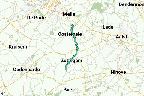 Oosterzele - Zottegem - Wandelroute | RouteYou