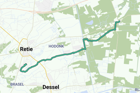 Retie - postel, fiets - Recreatieve fietsroute | RouteYou