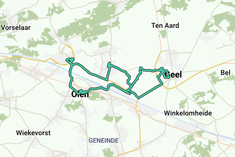 rijexamen Geel Herentals Olen - Autoroute | RouteYou