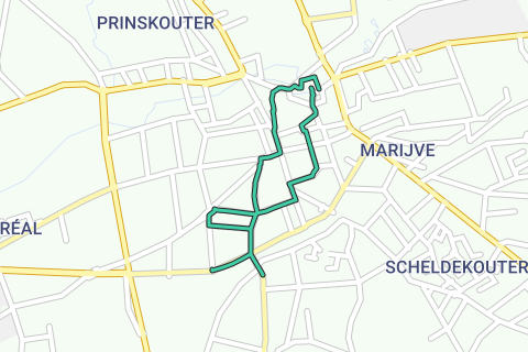 Art-Deco Ronse - Wandelroute | RouteYou