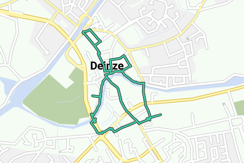 Deinze stadswandeling - Wandelroute | RouteYou