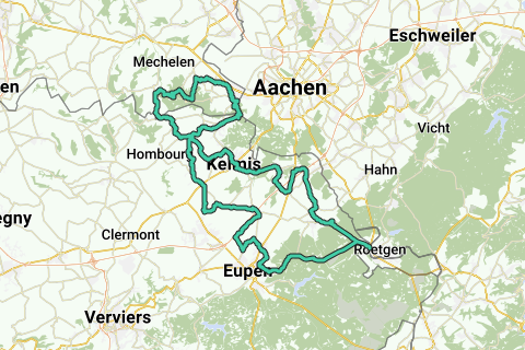 Rondrit Voerstreek 32 vanuit Vijlen - Racefietsroute | RouteYou