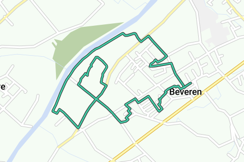 Beveren Leie: Zavelput - leie - Wandelroute | RouteYou