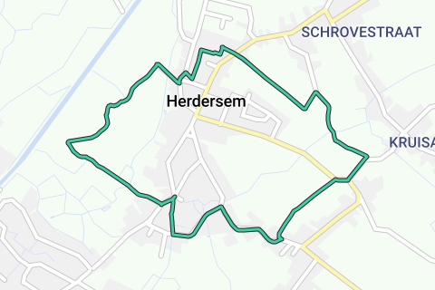 herdersem alfons de cockpad - Wandelroute | RouteYou