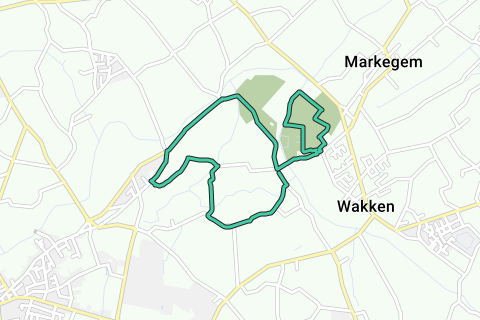 Wakken: Baliekouter & Mandelvallei - Wandelroute | RouteYou