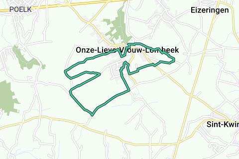 De gezondste wandeling in Roosdaal - Wandelroute | RouteYou