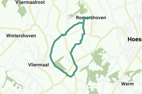 Hoeselt - Stinzenwandeling - Wandelroute | RouteYou