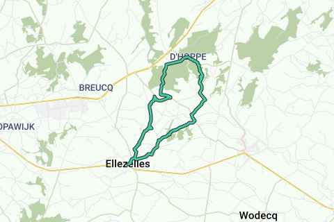 Ellezelles - Heksendorp - Wandelroute | RouteYou
