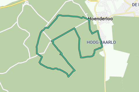 Hoenderloo zuid - Wandelroute | RouteYou