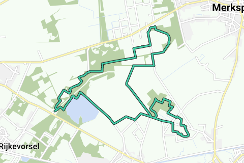 Beerse/ Blakheide, Meergoor, Luisterborg - Wandelroute | RouteYou