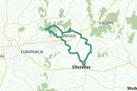 Ronse - Heksenwandeling - Wandelroute | RouteYou