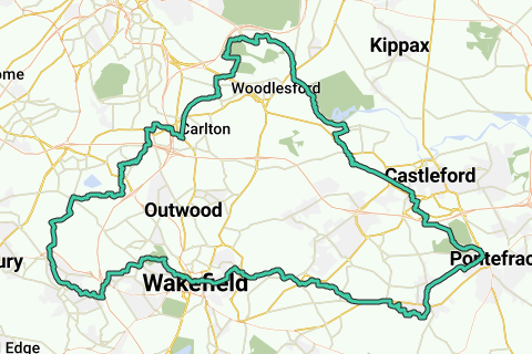 Wakefield - Walking route | RouteYou