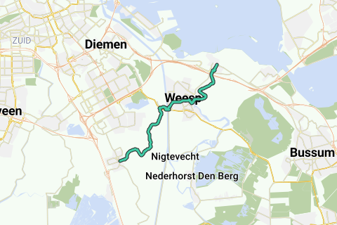 Abcoude - Muiden - Wandelroute | RouteYou