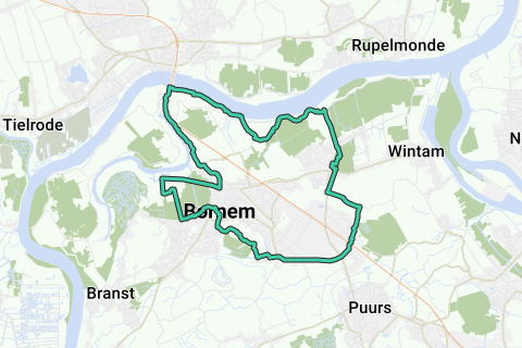 Bornem - Hingene kasteel d'Ursel - Wandelroute | RouteYou