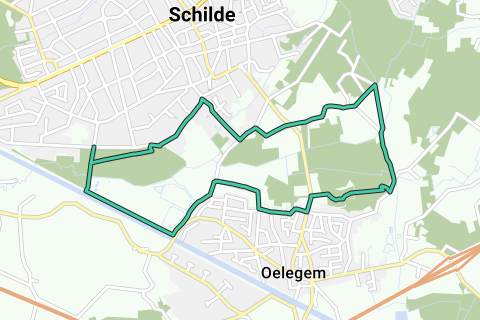 Schilde 13 mei - Wandelroute | RouteYou