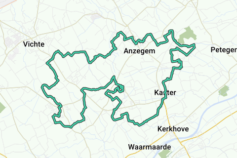Anzegem wandelroute - Wandelroute | RouteYou