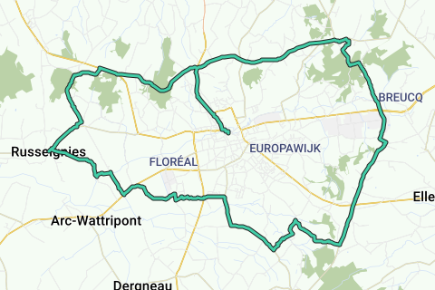 Fiertel Ronse - Wandelroute | RouteYou