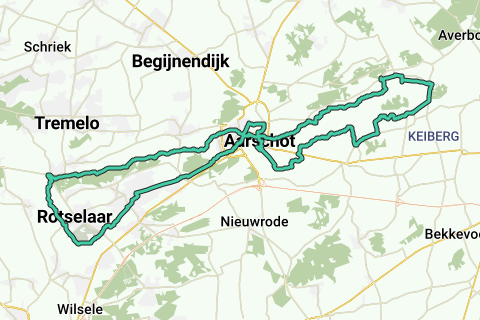 Dromen langs de Demer - Recreatieve fietsroute | RouteYou