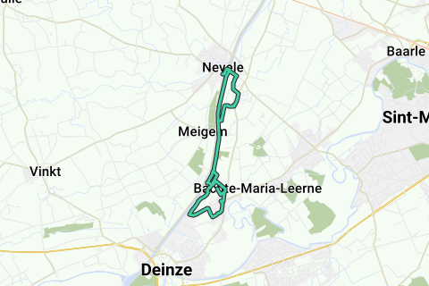 Grote wandeling: Nevele-Vosselare-Bachte-Maria-Leerne-Deinze-Nevele ...