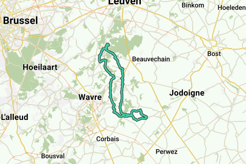 Sint-Joris-Weert - Racefietsroute | RouteYou