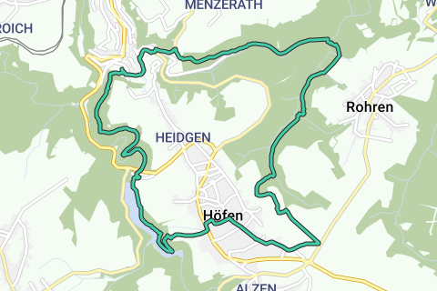 Monschau wandeling - Hikingroute | RouteYou