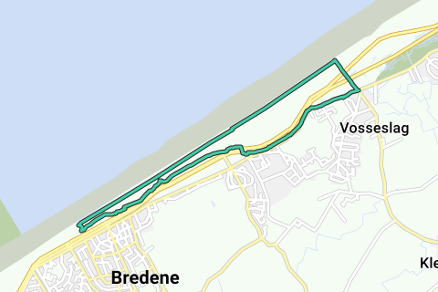 Wandeltrip Bredene aan zee - Wandelroute | RouteYou