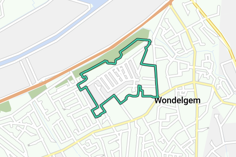Eérste (opwarm) wandeling Wondelgem 21/22 - Wandelroute | RouteYou