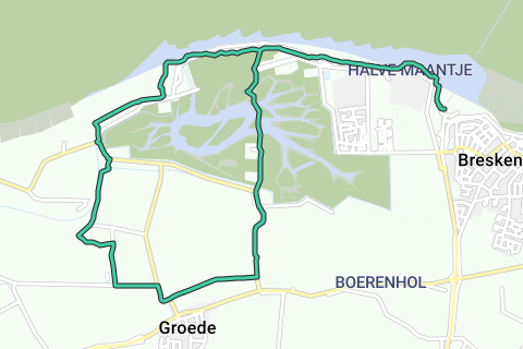 Breskens richting Nieuwvliet 13,9 km - Wandelroute | RouteYou