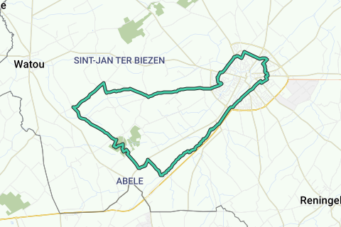 Poperinge - Wandelroute | RouteYou