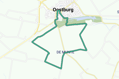 W15-21.22 Groote Gat Oostburg - Wandelroute | RouteYou
