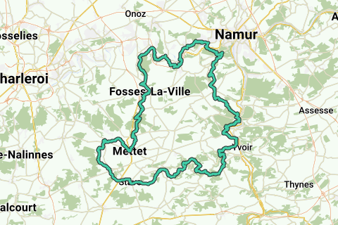 Floreffe - Wandelroute | RouteYou