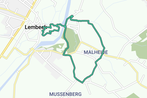 Kasteelpark en Malakofftoren te Lembeek - Recreatieve wandelroute ...