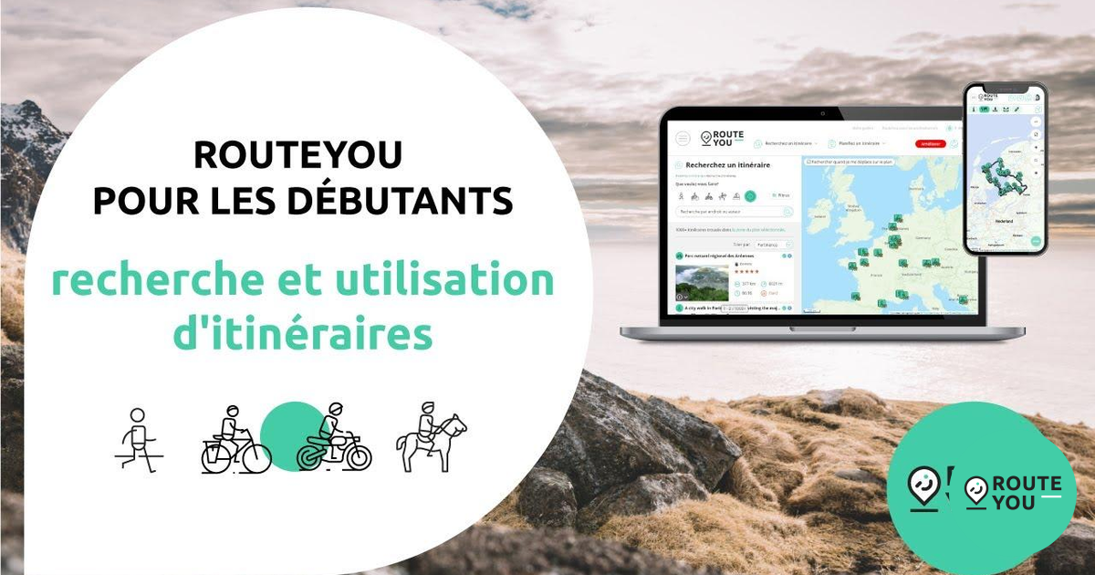 RouteYou pour les débutants : rechercher et utiliser des itinéraires | RouteYou