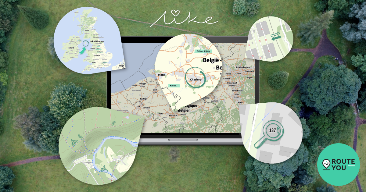 Update: RouteYou-kaart | RouteYou