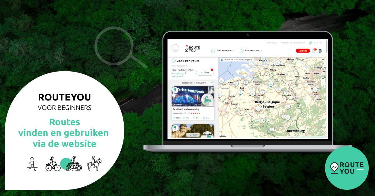 RouteYou Beginnersopleiding: Routes vinden en gebruiken via de website ...