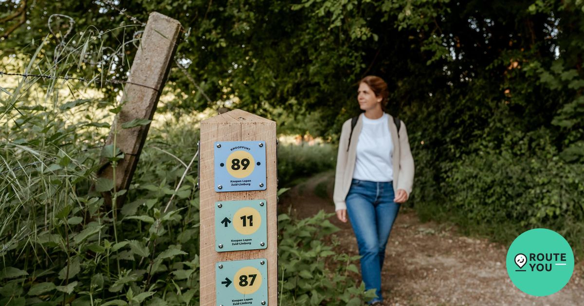 Knopen Lopen: Knoop je eigen wandelroute aan elkaar | RouteYou