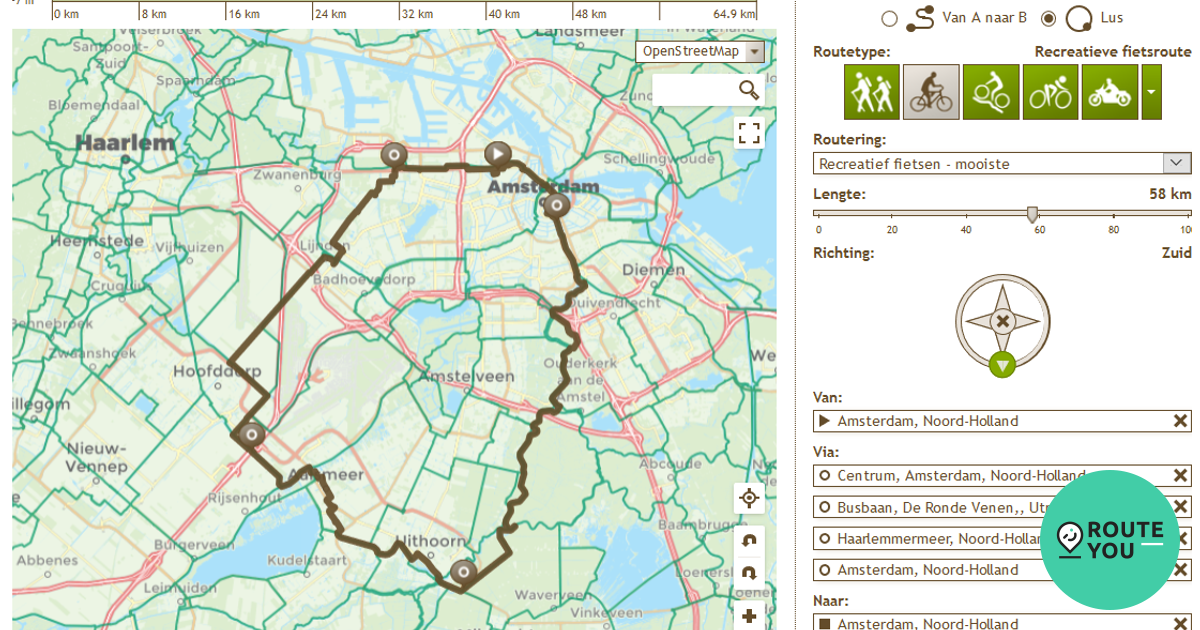 De nieuwe RoutePlanner is er! | RouteYou