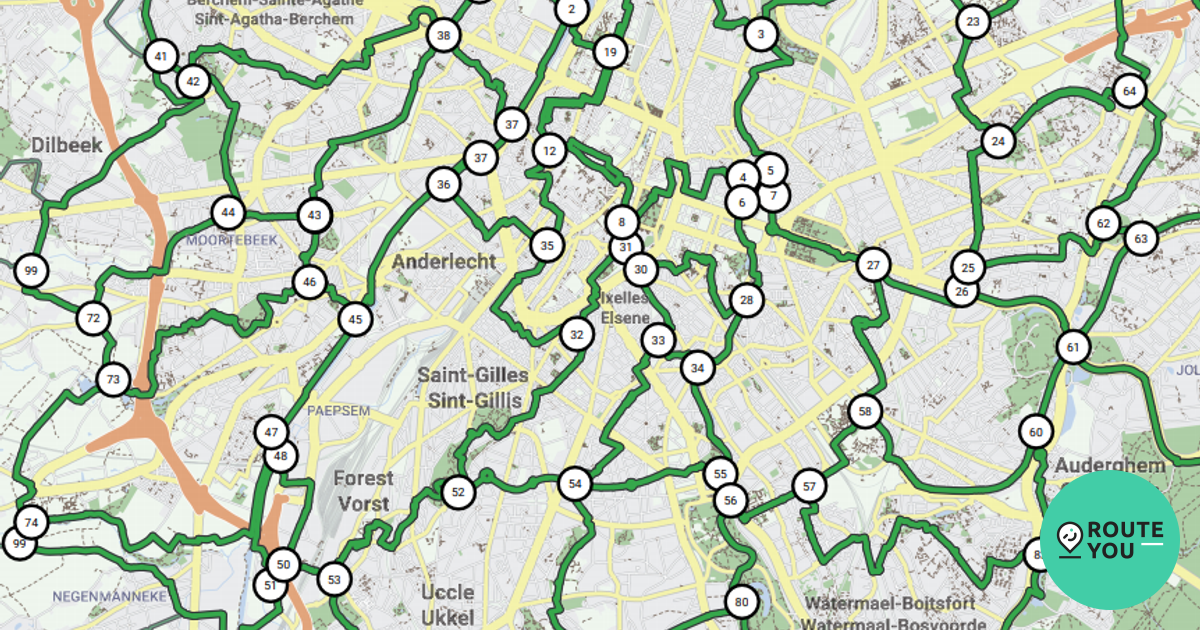 Een primeur om leuk te fietsen in onze Europese hoofdstad: bikenode ...