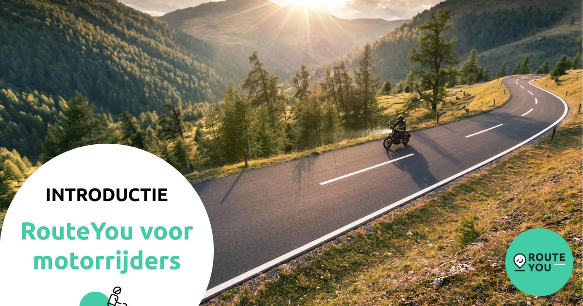 Ontdek en plan de mooiste motorroutes | RouteYou