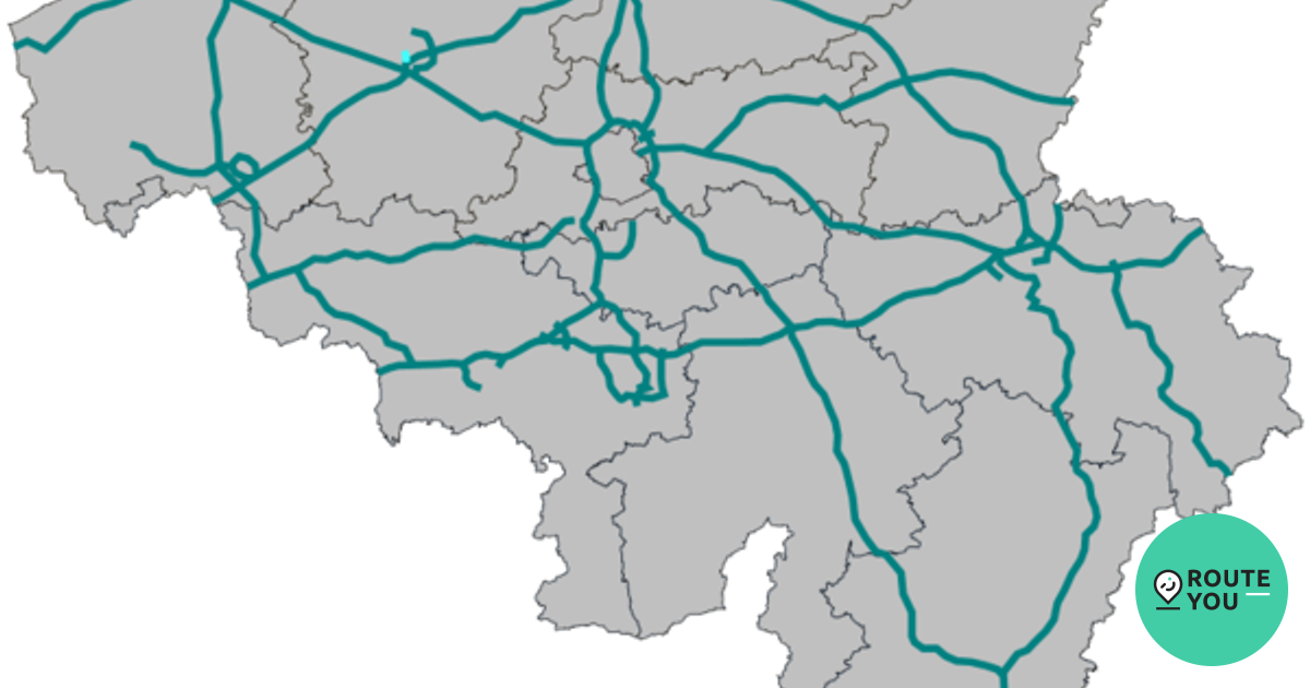Autoroute belge B401 - POI | RouteYou