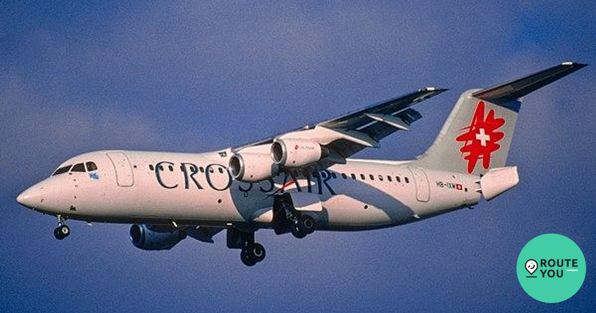 Volo Crossair 3597 - POI | RouteYou