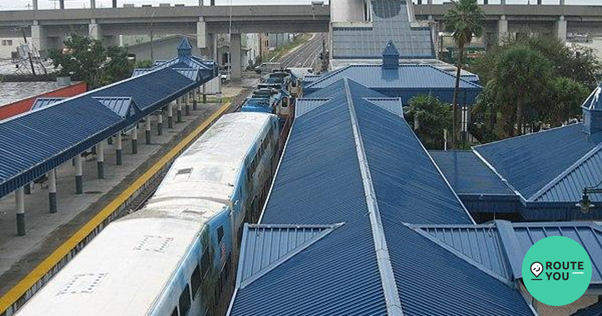 Tri-Rail and Metrorail Transfer station - Trainstation | RouteYou