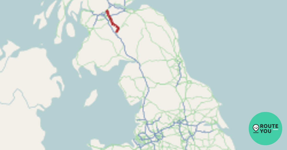 A73 road - Road | RouteYou