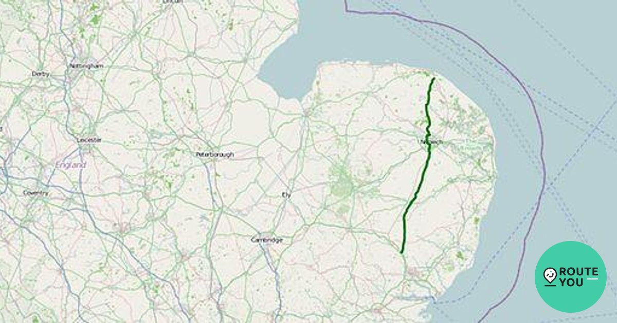 A140 road - Road | RouteYou