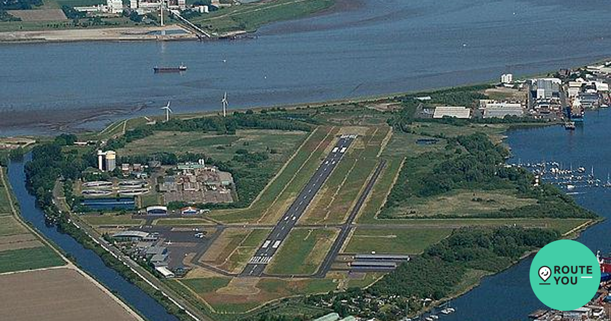 Verkehrslandeplatz Bremerhaven-Luneort - Flughafen | RouteYou
